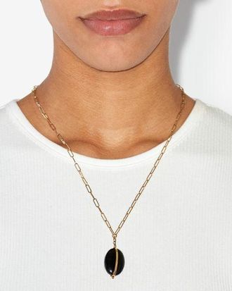 Isabel Marant Collier Stones - Femme - Noir - Isabel Marant