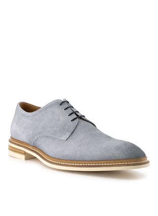Rosso E Nero Herren Derby blau Velours