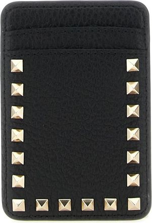 Valentino Garavani Rockstud Kartenetui - - Accessories - Damen - Schwarzk - ONE SIZE
