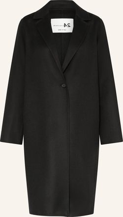 Manzoni24 Manzoni 24 Wollmantel schwarz