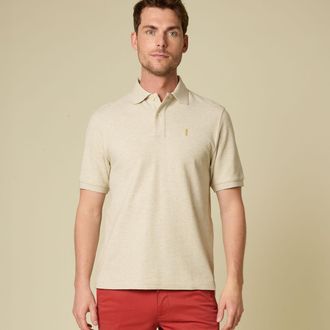 Bexley Gareth - Polo homme beige chin&eacute;
