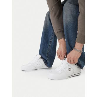 DC Sneakers DC Shoes EO-PURE 300660-HBW Wei&szlig;