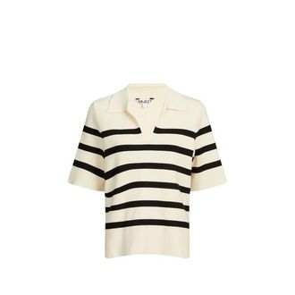 Object Top en maille ray&eacute;