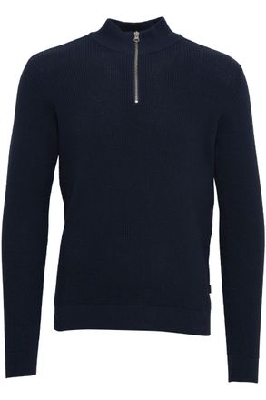 Casual Friday CFKarlo 0092 Half Zipper Knit - Pullover - 20504786, Größe:XL, Farbe:Dark Navy (194013)