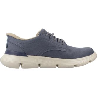 Skechers Homme, Chaussures, Bleu, Taille: 46 EU Garza Baskets