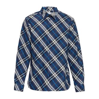 Burberry Robert Shirt - - Shirts - Herren - Blau - XS