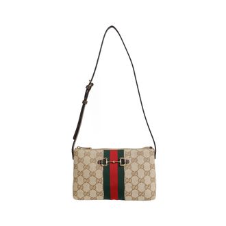 Gucci GG Canvas and Web Mini Bag