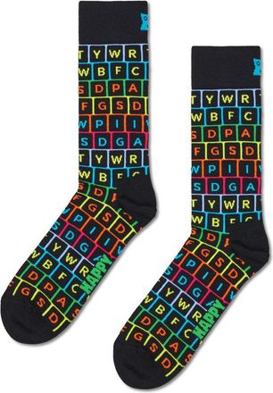 Happy Socks Socken mit Tastatur-Motiv in