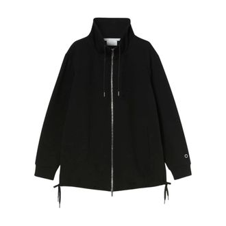 Marina Rinaldi Femme, Sweatshirts et sweats &agrave; capuche, Noir, Taille: 40 FR Veste Panaria