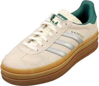 adidas Chaussures multisports dextérieur pour femmes, Vert crème métallisé argenté, 5.5