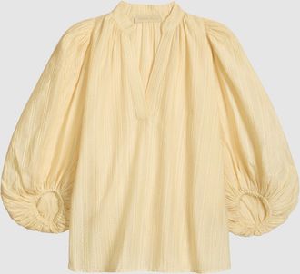 Vanessa Bruno Blouse Bell Ficelle