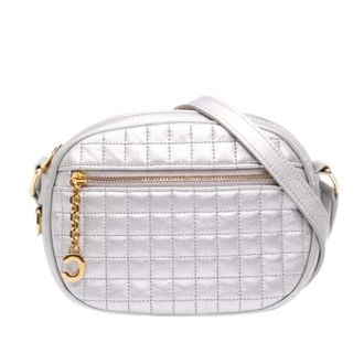 Celine Pre-owned Cuir sacs-celine - Femme - Pre-owned - Gris - Taille: ONE Size