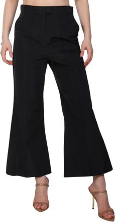 Marella Femme, Pantalons, Noir, Taille: 38 FR Wide Pantalons