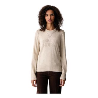Aeronautica Pull classique - Femme - Pulls - Beige - Taille: 38 FR