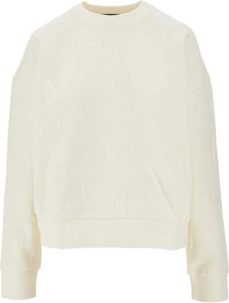 Emporio Armani sweat à motif embossé - Tons neutres