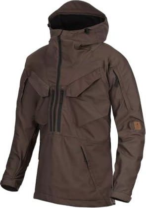 Helikon-Tex PILGRIM Anorak Veste Terre Marron/Noir, Marron terre/noir, XX-Large