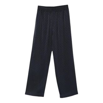 Casablanca Monogram Jacquard Hose - - Trousers - Herren - Blau - M