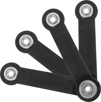 Valiclud Gatuida 4 Teiliges Set Schaukelstuhl Zubehör Schaukellager Gartenschaukelhalterung Schaukelstuhllager Schaukelarm Für Gleiter Halterung Für Gartenscha