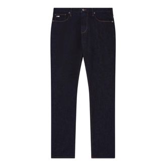 Emporio Armani Logo-Patch Five-Pocket-Jeans - - Jeans - Herren - Schwarzk - W38