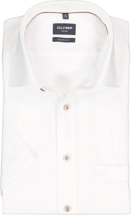 Olymp Herren Hemden wei&szlig; Baumwolle