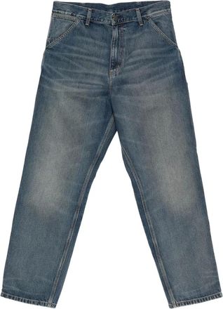 Carhartt Work in Progress Homme, Jeans, Bleu, Taille: W33 L30 Pantalon Coupe Droite