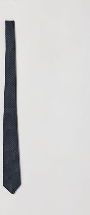Emporio Armani Krawatte aus 100% reiner Seide mit Punktemuster