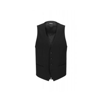HUGO BOSS H-Huge Weste - - Suits - Herren - Schwarzk - L