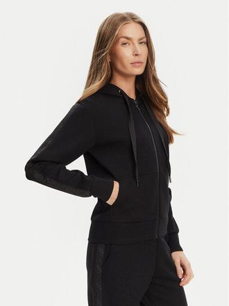 Guess Sweatshirt W5YQ05 KBYE2 Schwarz Regular Fit