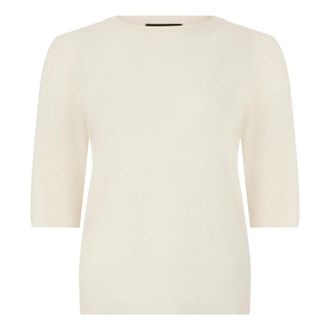 Fabiana Filippi Dreiviertelarm-T-Shirt - - Knitwear - Damen - Wei&szlig; - L