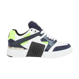 Philipp Plein Leather Lo-Top Sneakers - - Shoes - Herren - Mehrfarbig - 46 EU