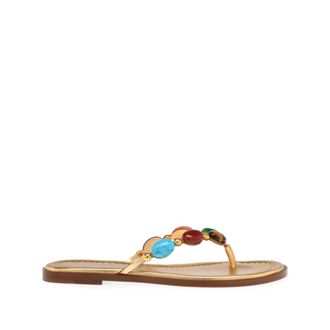 Gianvito Rossi Femme, Chaussures, Brun, Taille: 37 1/2 EU Flip Flops