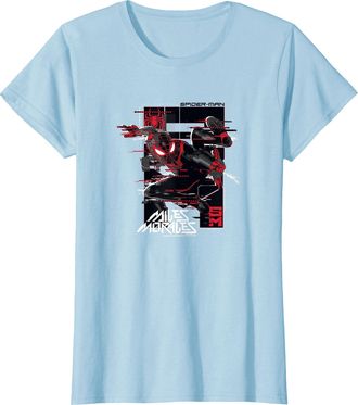 MARVEL Spider-Man: Miles Morales Action Shot Glitch T-Shirt