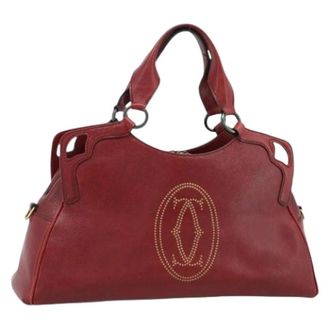 Cartier Sac &agrave; main vintage Pre-owned - Femme - Pre-owned - Rouge - Taille: ONE Size