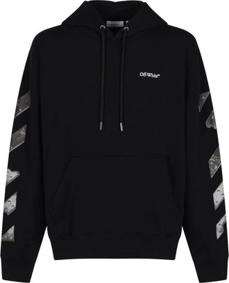 Off-white Homme, Sweatshirts et sweats &agrave; capuche, Noir, Taille: S Metal Arrow Skate Sweat &agrave; capuche