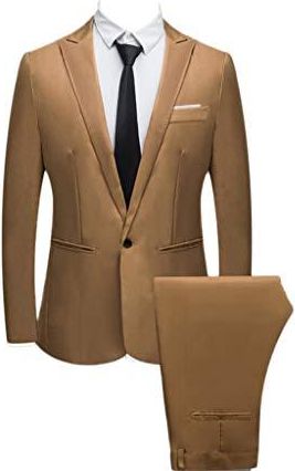 Generic Costume 2 pièces pour homme - Costume daffaires élégant et ...