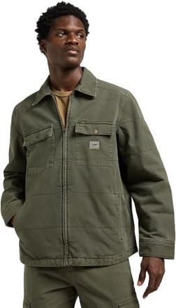 Lee Quilted Workwear Jacket Veste, Oak Moss, M Hommes