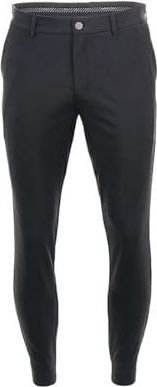 Generic Pantalon de travail stretch pour homme - Respirant - &Eacute;lastique - Pantalon chino &eacute;troit - &Eacute;l&eacute;gant - Avec fermeture &eacute;clair et poches - Pour le bureau, l