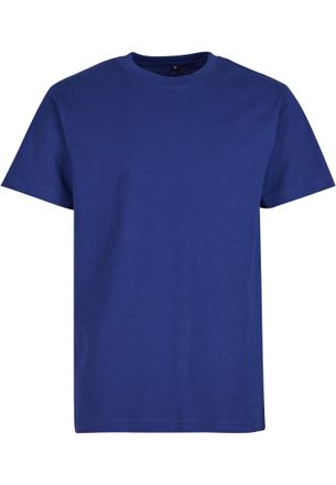 Build Your Brand Herren T-Shirt Round Neck, M&auml;nner Basic T-Shirt mit Rundhalsausschnit, Regular Fit, Baumwolle, Light navy, XXL