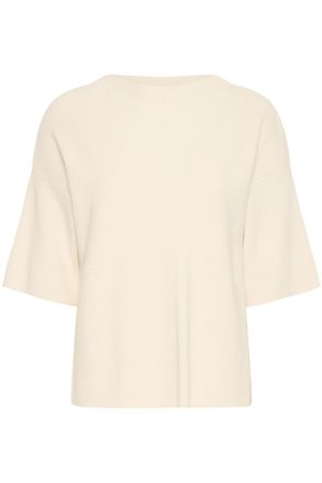 Ichi IHBOSTON Damen Rollkragenpullover Pullover Oversize, Gr&ouml;&szlig;e:XL, Farbe:Birch (130905)