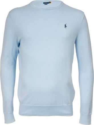 Polo Ralph Lauren Homme, Pulls, Bleu, Taille: 2XL Tricot &agrave; col rond
