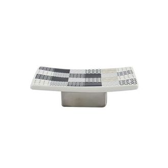 MSV Seifenschale, Keramik, Grau/Blau