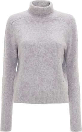 Victoria Beckham Polo neck wool jumper - Grau