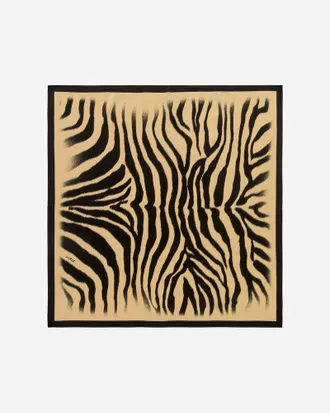 Arket Bedrucktes Seidentuch -Beige