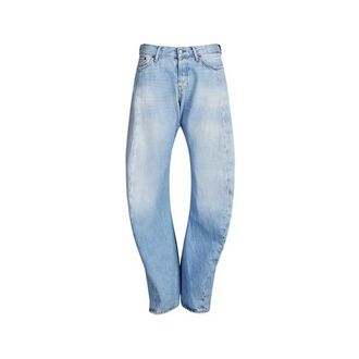 Acne Studios Jeans d&eacute;lav&eacute; en coton organique