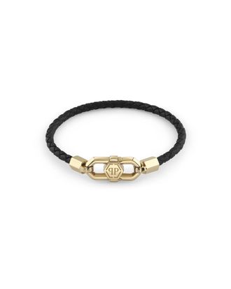 Philipp Plein Armb&auml;nder - Armband Plein Edge - Gr. L - in Gold - f&uuml;r Damen