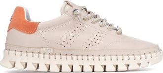 Carmela Chaussures Confortables et polyvalentes pour Femme. Mode d&eacute;contract&eacute;e, Beige, 37 EU