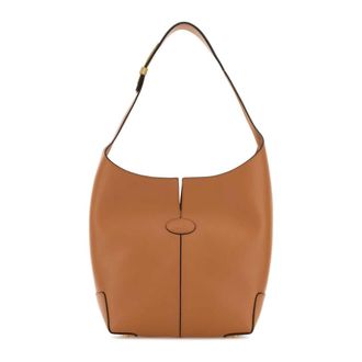 Tod's Logo Detail Schultertasche - - Bags - Damen - Orange - ONE SIZE