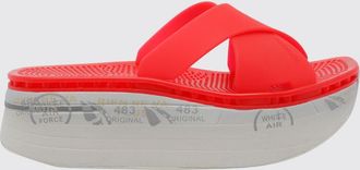 Premiata Sandales &agrave; Talons Femme couleur Rouge