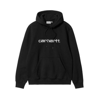 Carhartt Work in Progress Homme, Sweatshirts et sweats à capuche, Noir, Taille: S Sweat à capuche avec poche kangourou