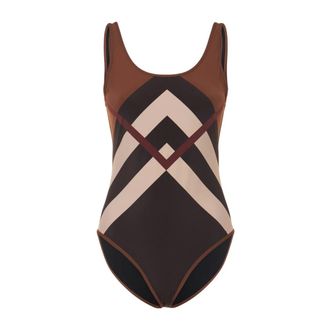 Burberry Damen, Bademode, Braun, MGr&ouml;&szlig;e